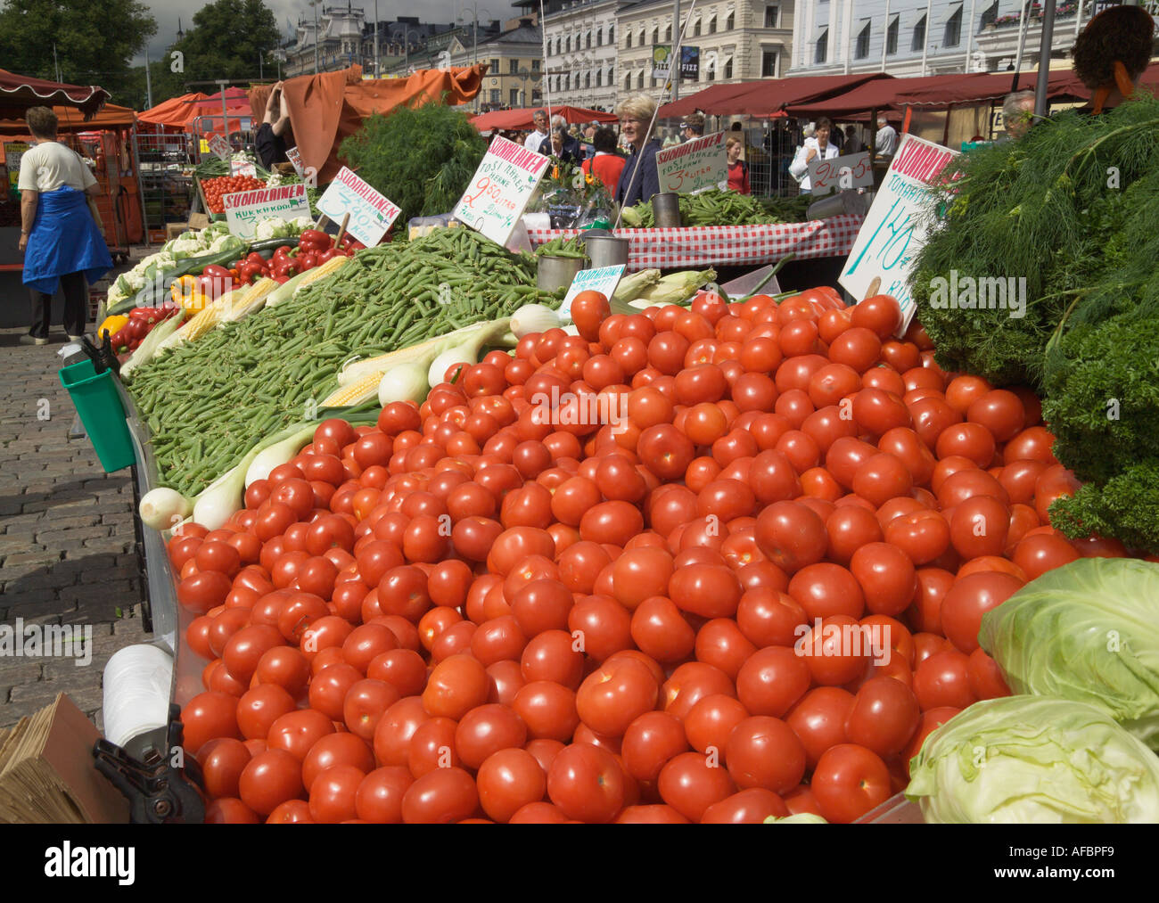 Vegetable vegetables market finland hi-res stock photography and images ...