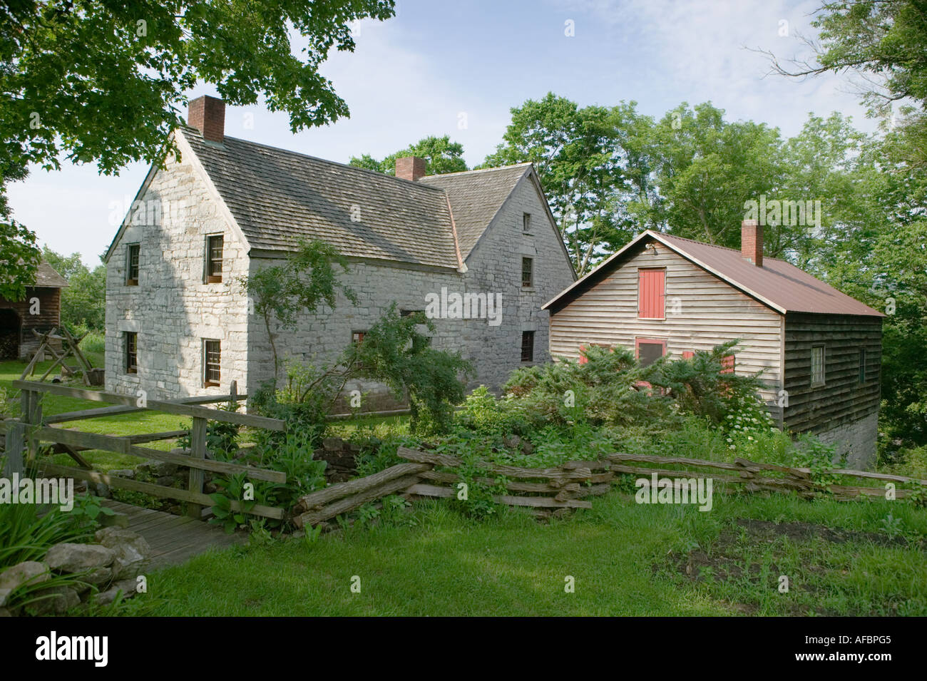 Old Fort Klock fortified homestead Palatine settlement Saint St ...