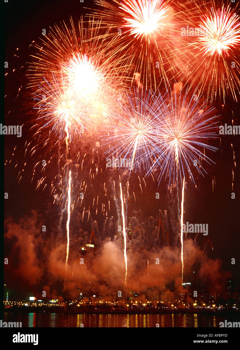 Fireworks in the Sky Stock Photo - Alamy
