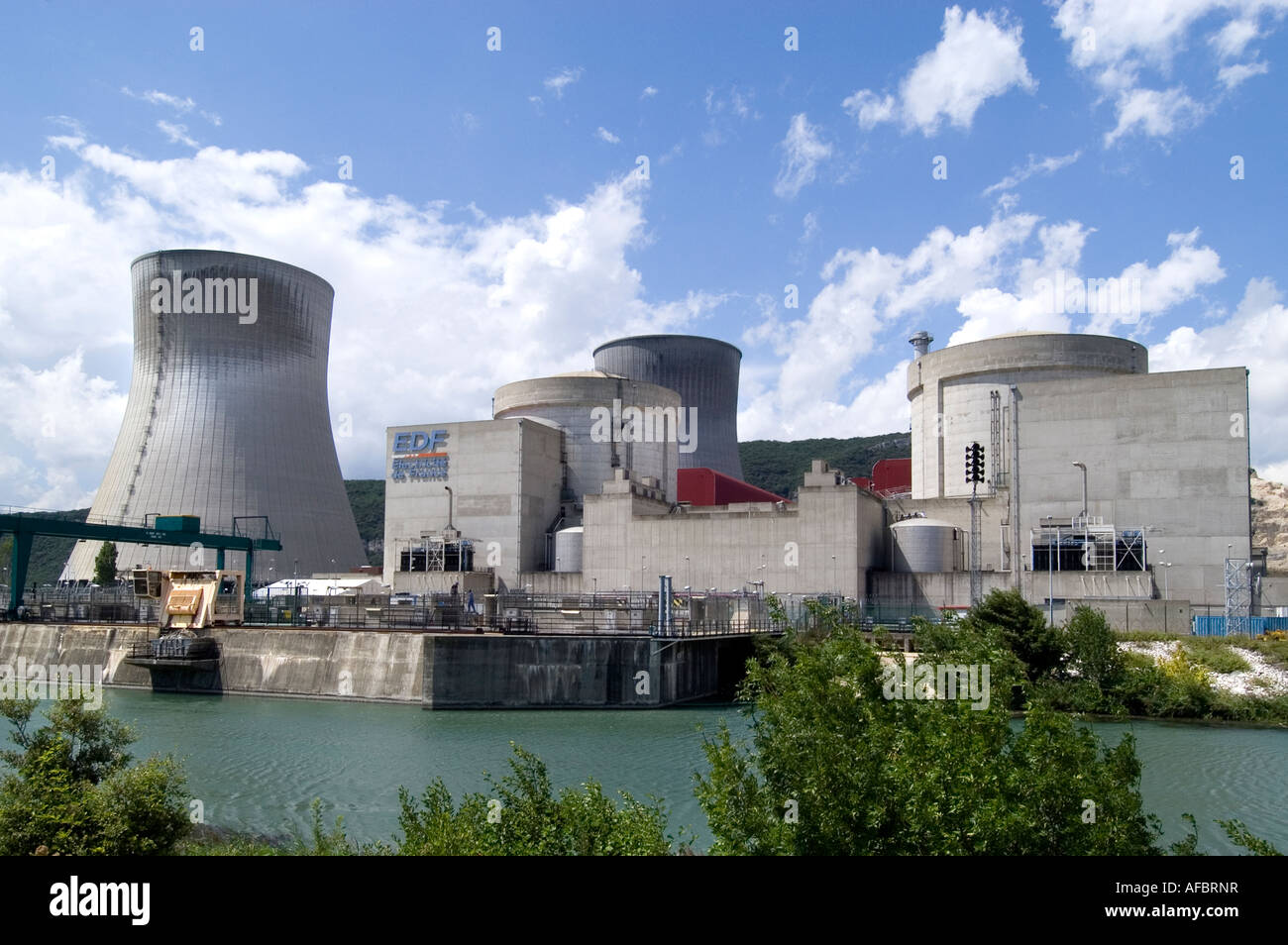 The Cruas Nuclear Power Station is a nuclear power plant located in ...