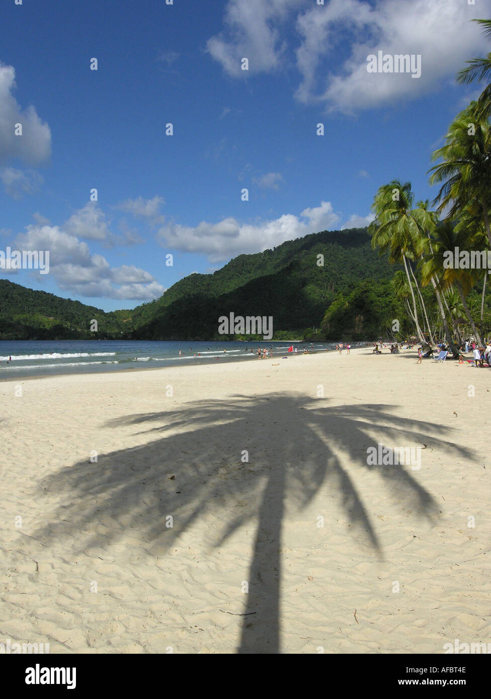 Maracas Beach, Maracas Bay, Trinidad, Trinidad & Tobago, Caribbean ...