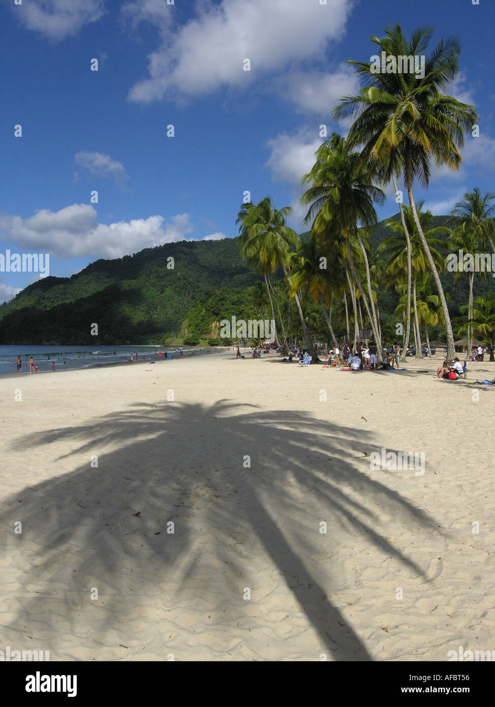 Maracas Beach, Maracas Bay, Trinidad, Trinidad & Tobago, Caribbean ...