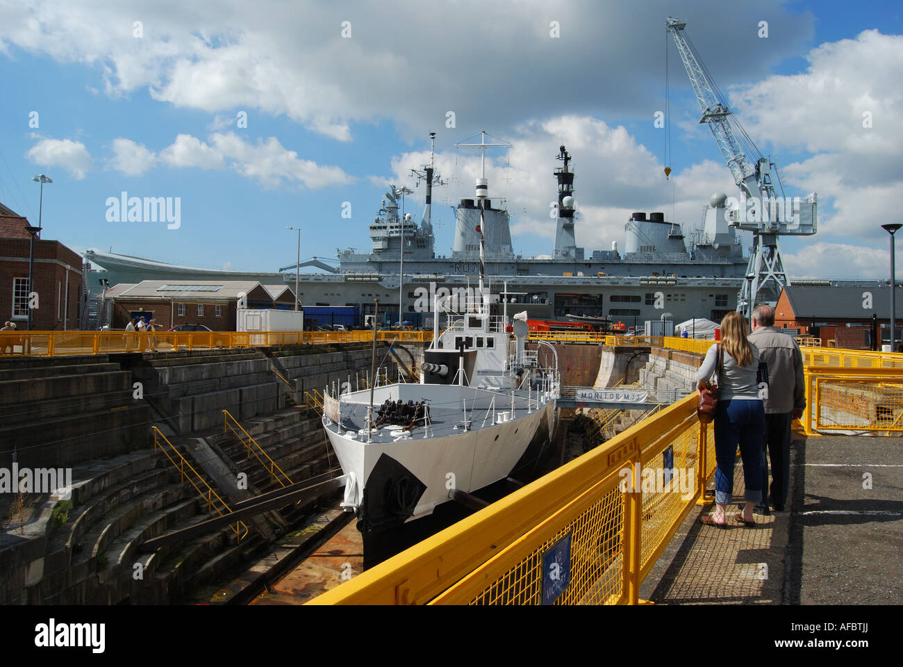 Monitor M33 Battleship, Historic Dockyard, Portsmouth, Hampshire ...