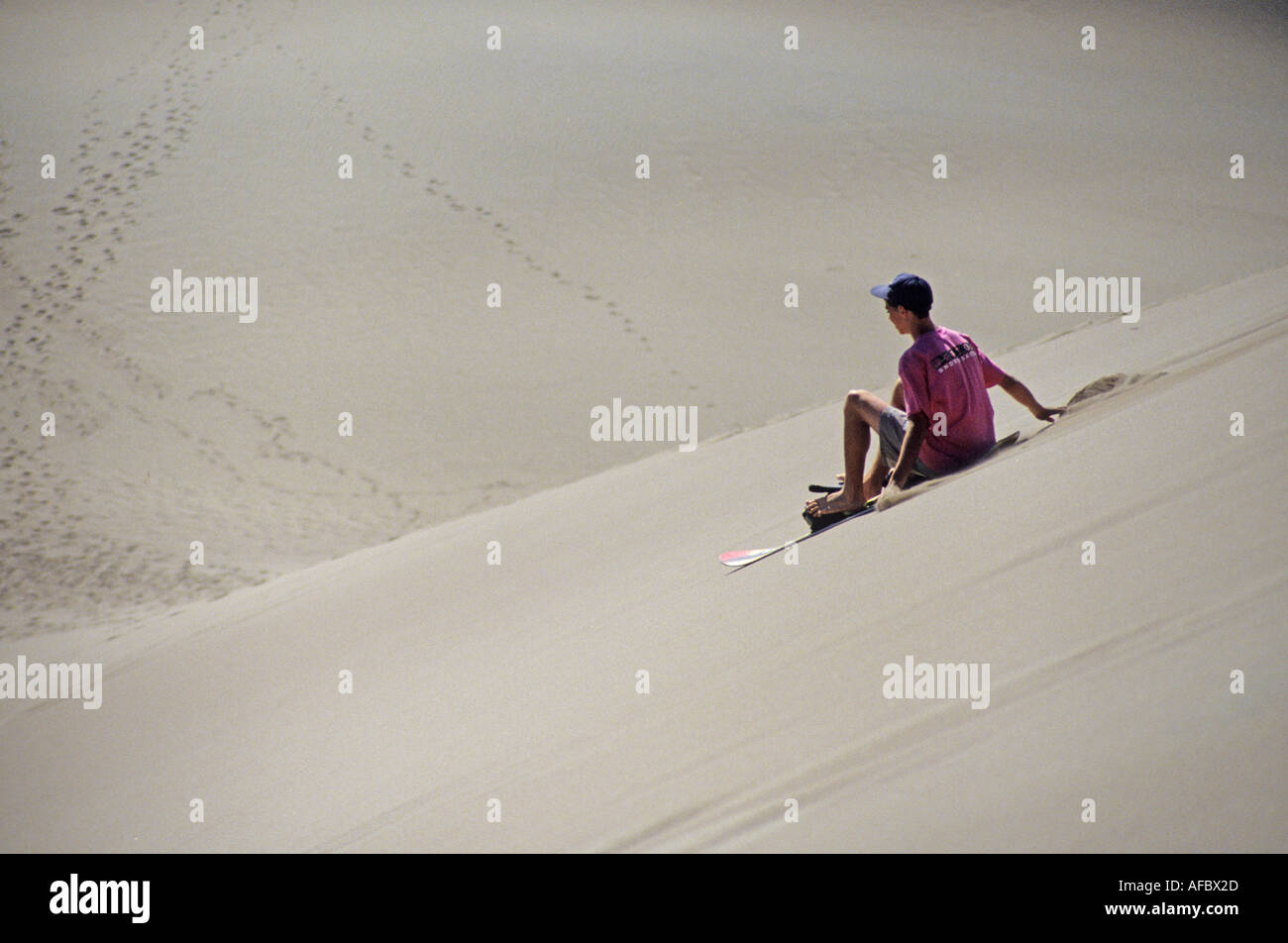 Sandboarding sliding surfing hi-res stock photography and images - Alamy