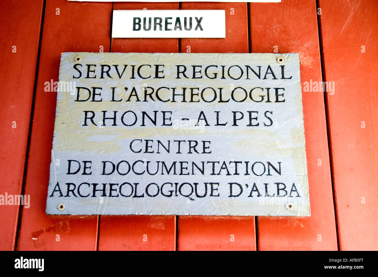 Gorges the Ardeche Alba La Roman France French Stock Photo - Alamy