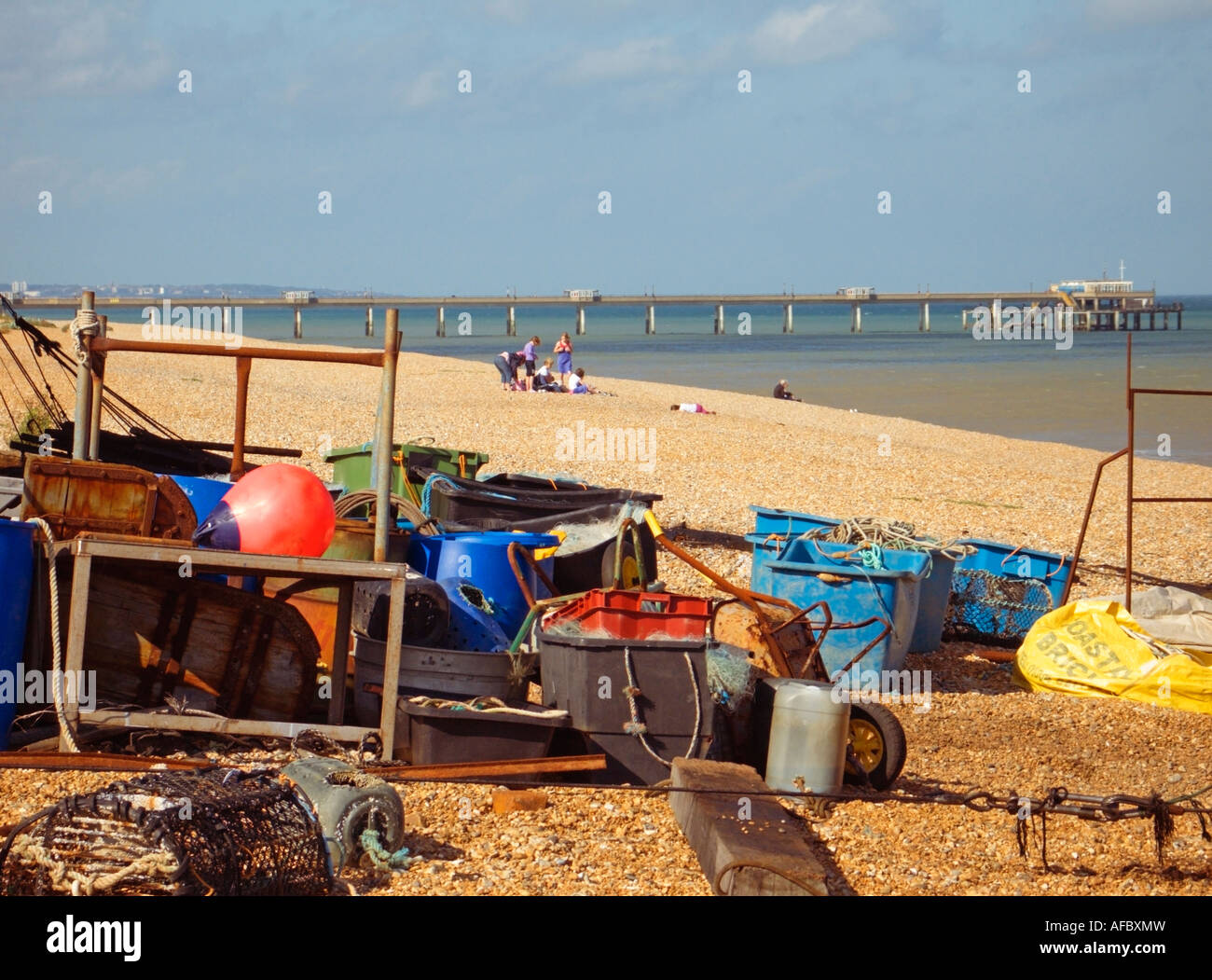 Deal Beach Kent England United Kingdom Stock Photo - Alamy