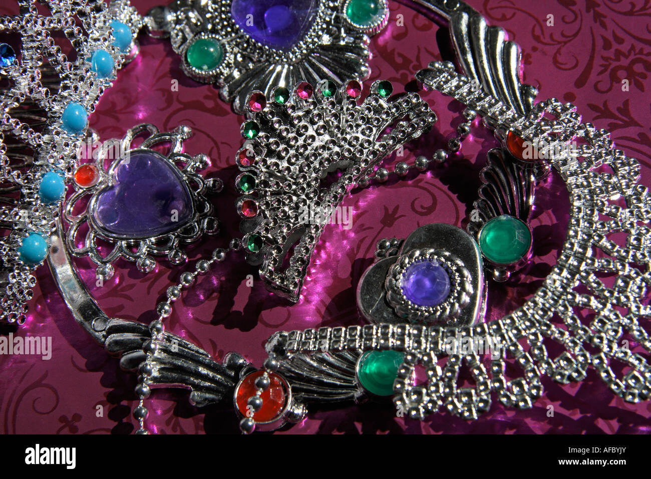 Rhinestone jewellery hi-res stock photography and images - Alamy