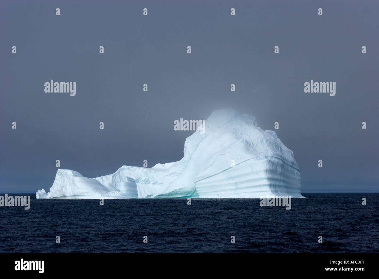 Iceberg, Newfoundland and Labrador, Atlantic Ocean Stock Photo - Alamy