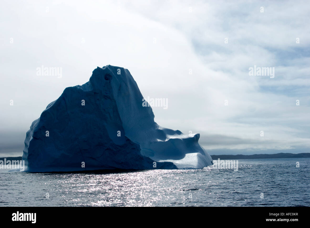 Iceberg, Newfoundland and Labrador, Atlantic Ocean Stock Photo - Alamy