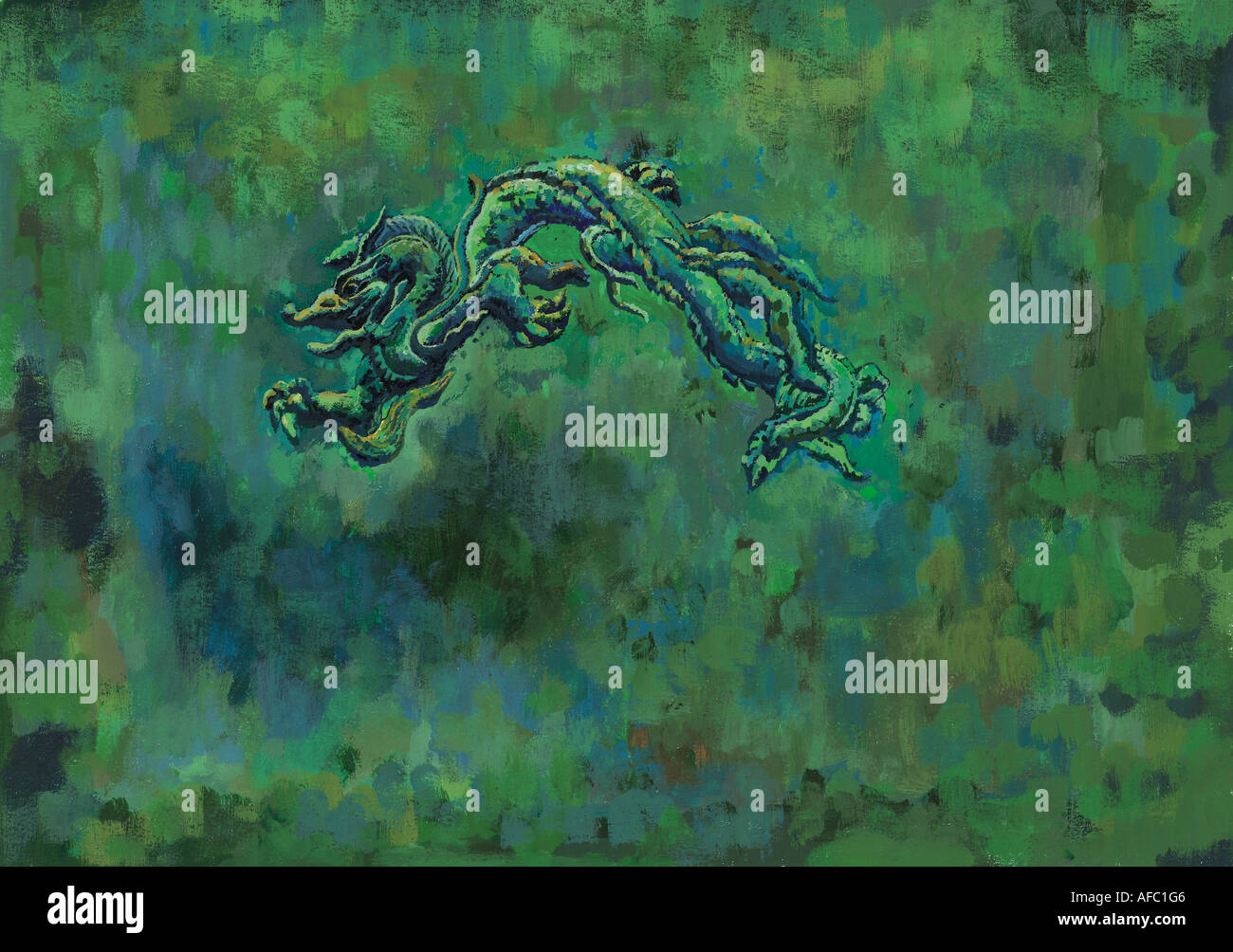 Korean Tradition Pattern Stock Photo - Alamy