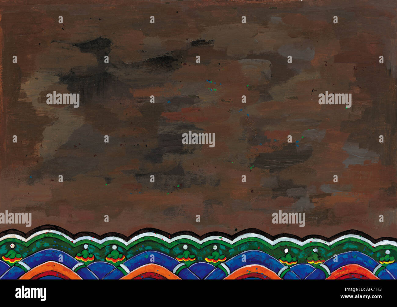 Korean Tradition Pattern Stock Photo - Alamy