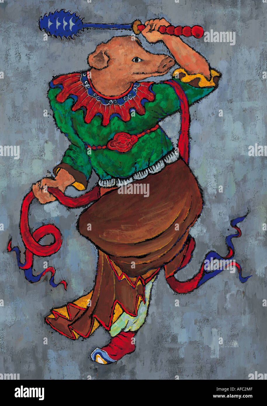 Korean Tradition Pattern Stock Photo - Alamy