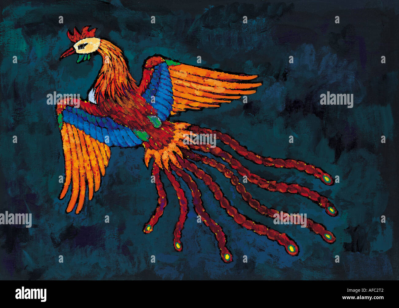 Korean Art Bird Stock Photos & Korean Art Bird Stock Images - Alamy