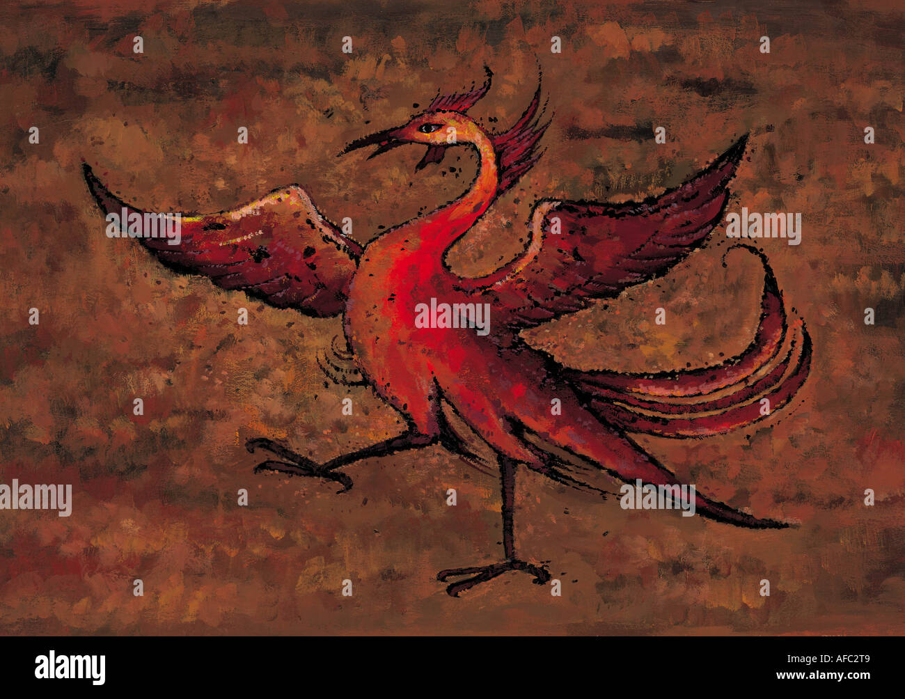 Korean Art Bird Stock Photos & Korean Art Bird Stock Images - Alamy