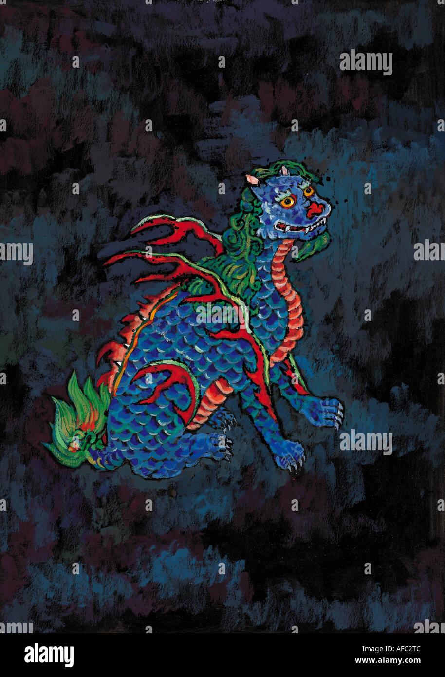 Korean Tradition Pattern Stock Photo - Alamy