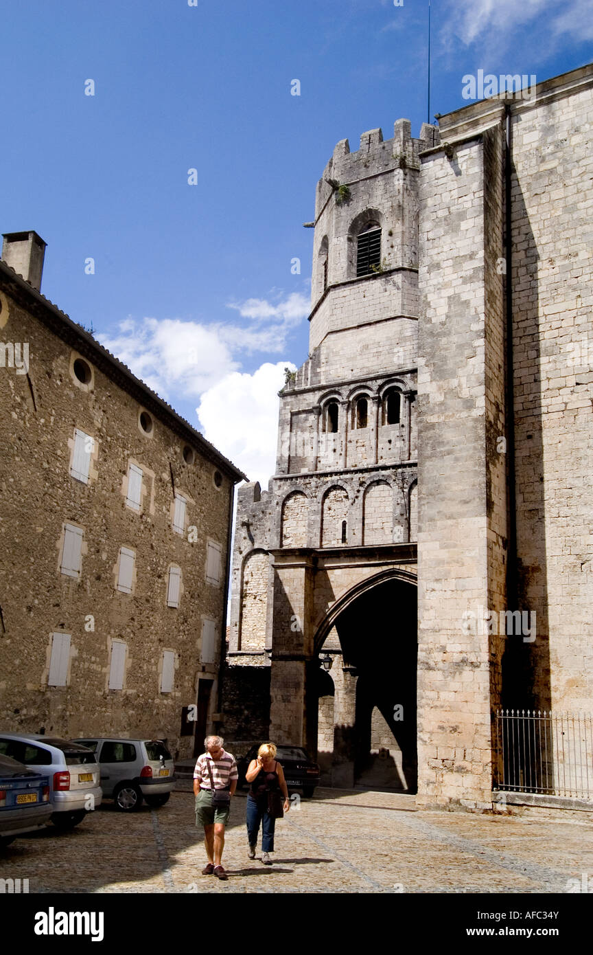 Gorges the Ardeche Alba La Roman France French Stock Photo - Alamy