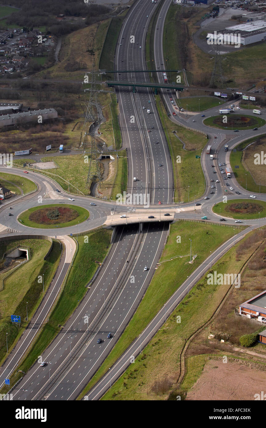 M6 toll road construction hi-res stock photography and images - Alamy