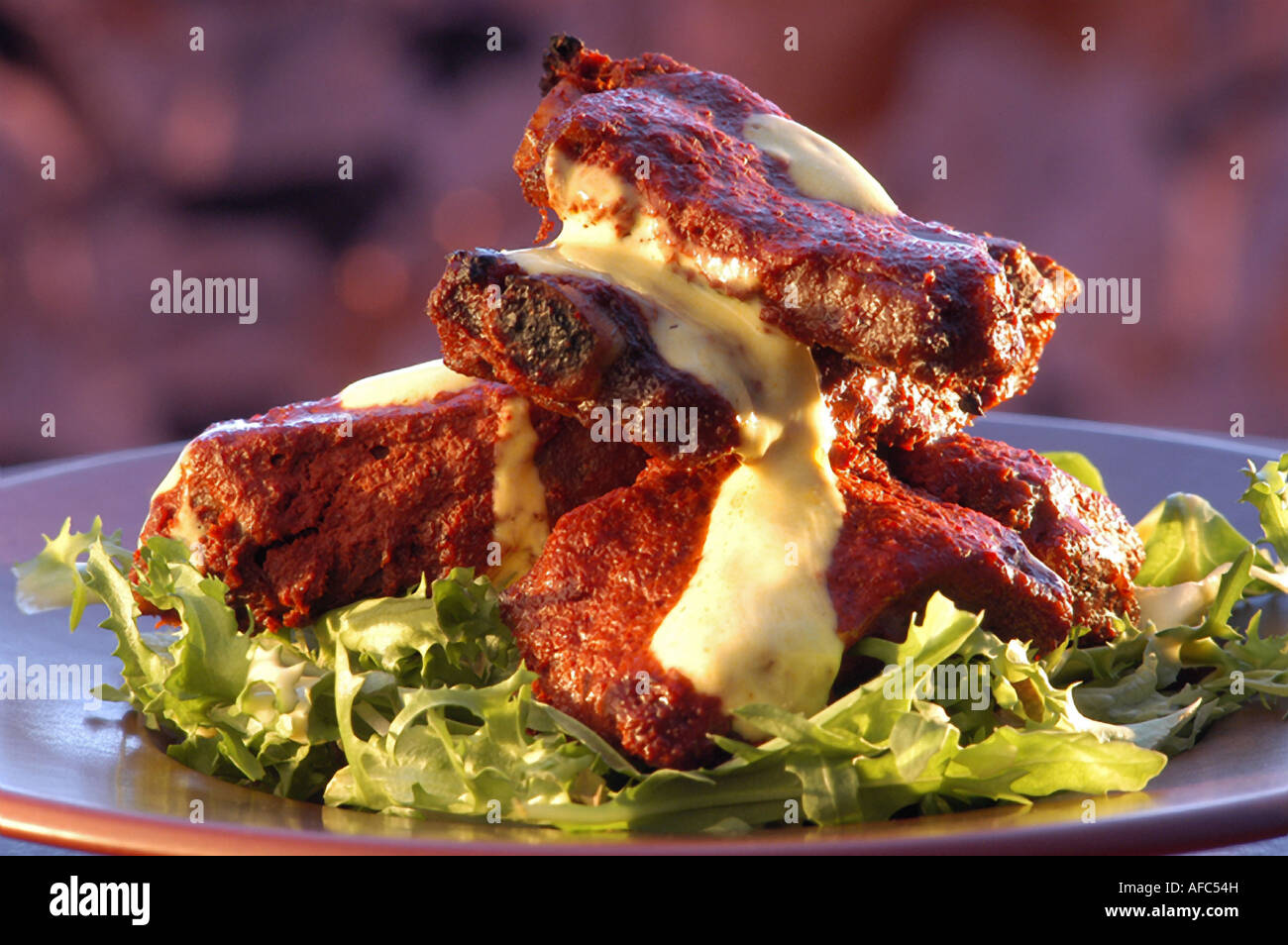 Ribs presentation hi-res stock photography and images - Alamy