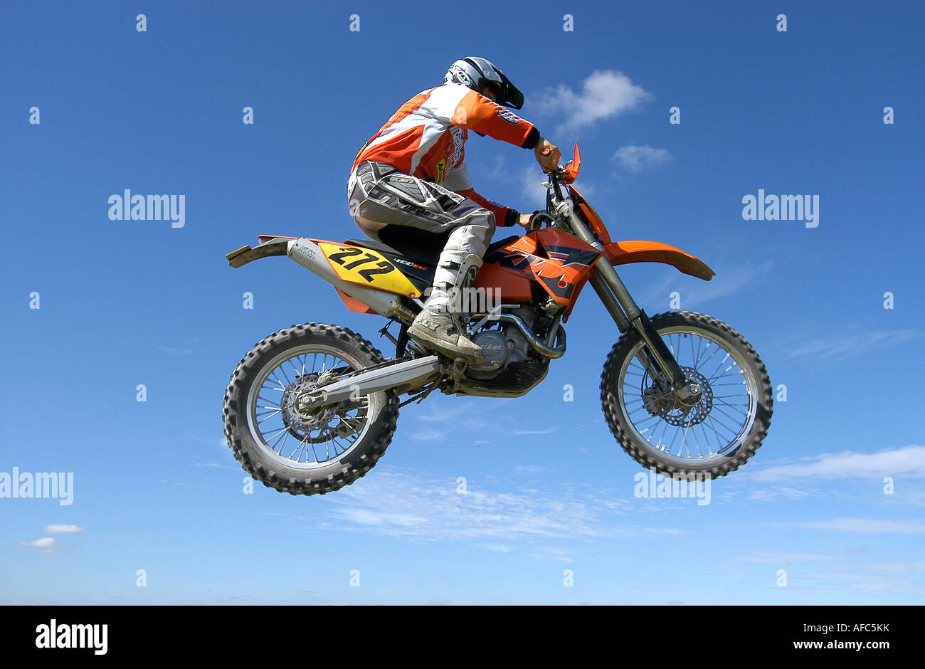 Scramble motorbike hi-res stock photography and images - Alamy