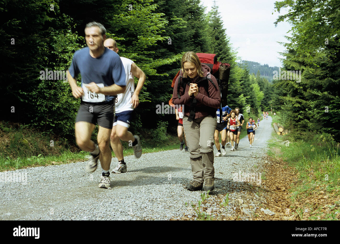 Black trail runners hi-res stock photography and images - Alamy
