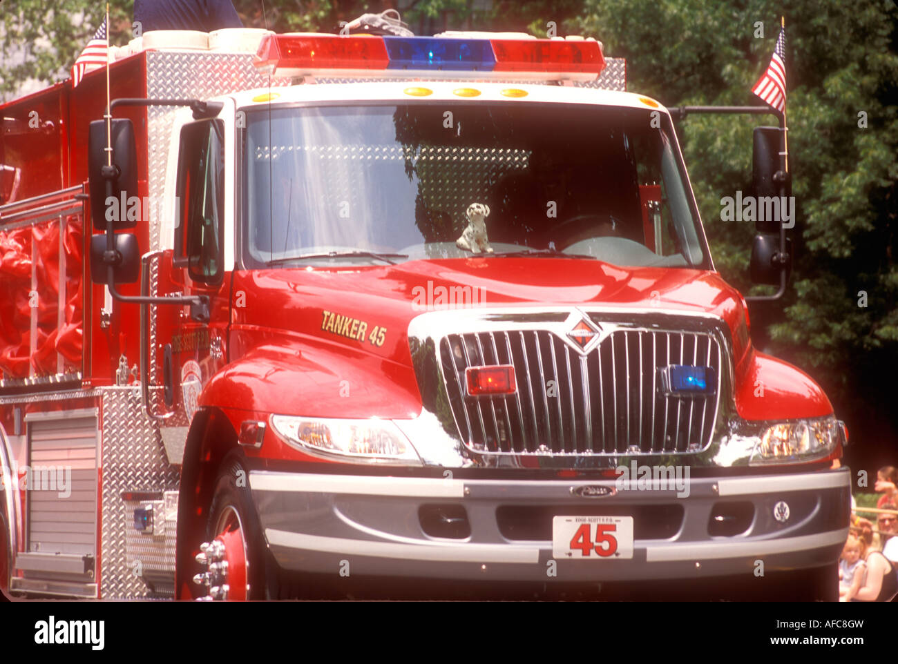 Pride parade fire engine hi-res stock photography and images - Alamy