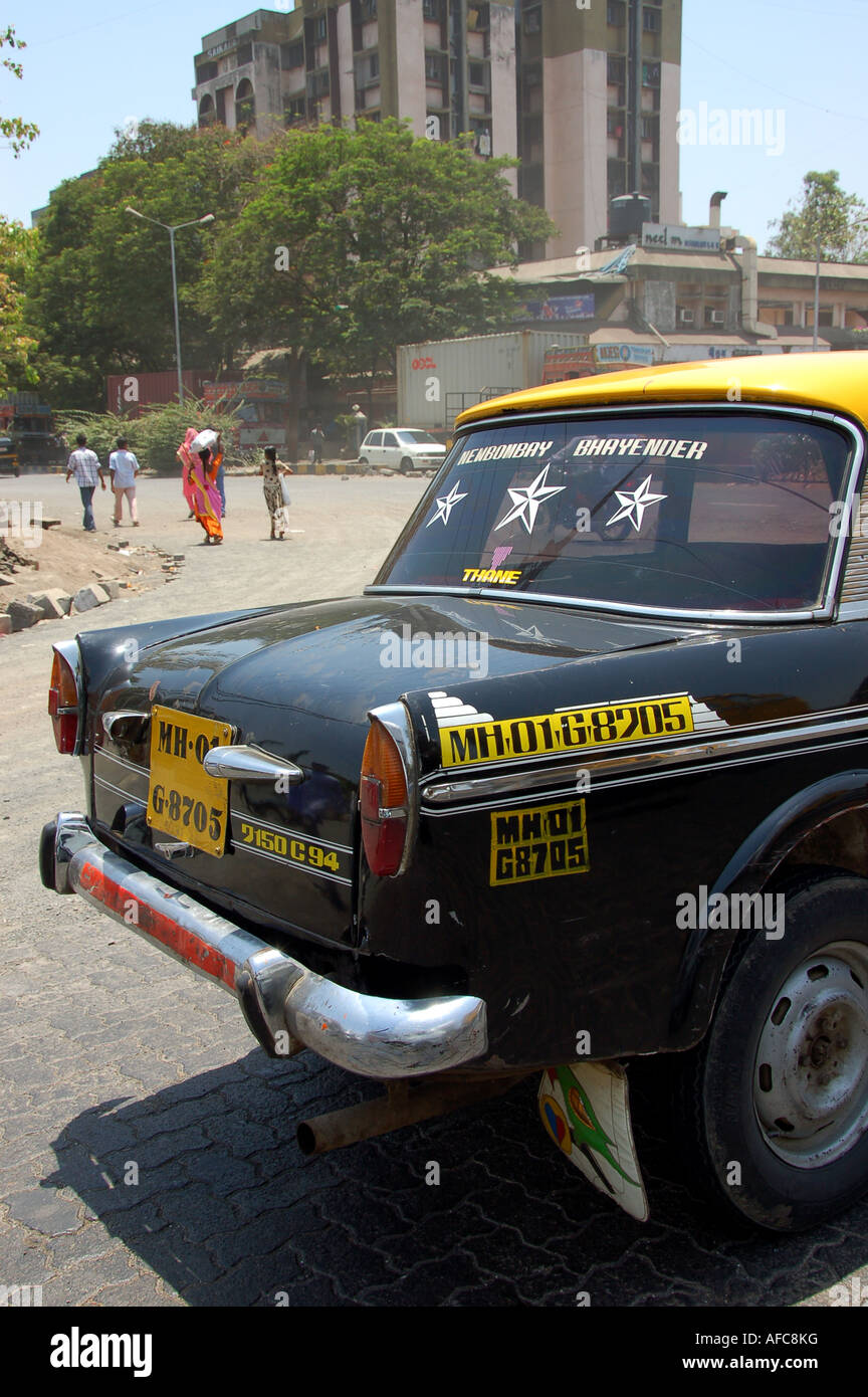Old taxi cab in Mumbai / Bombay, India Stock Photo - Alamy
