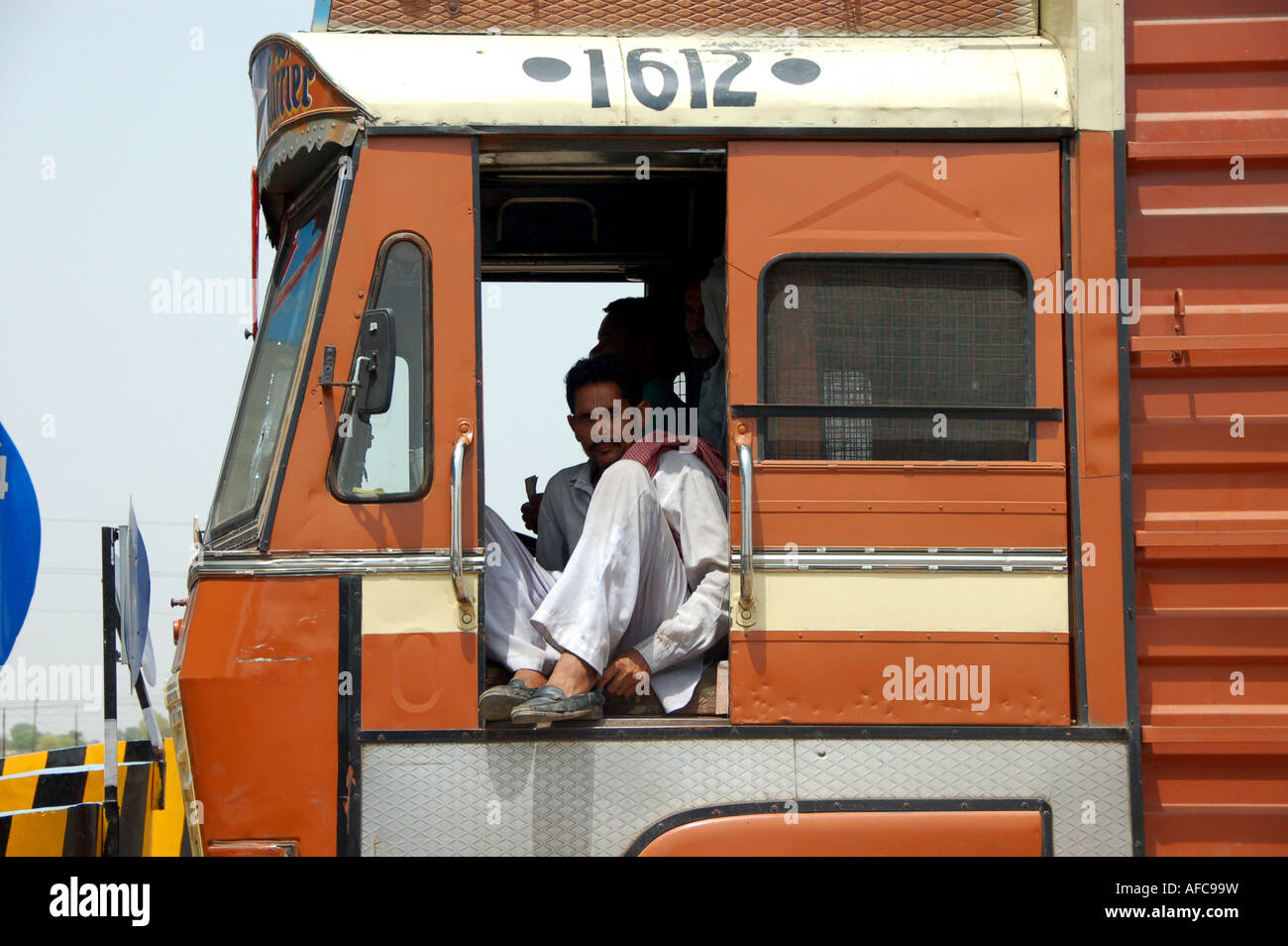 Having some rest in transport hi-res stock photography and images - Alamy