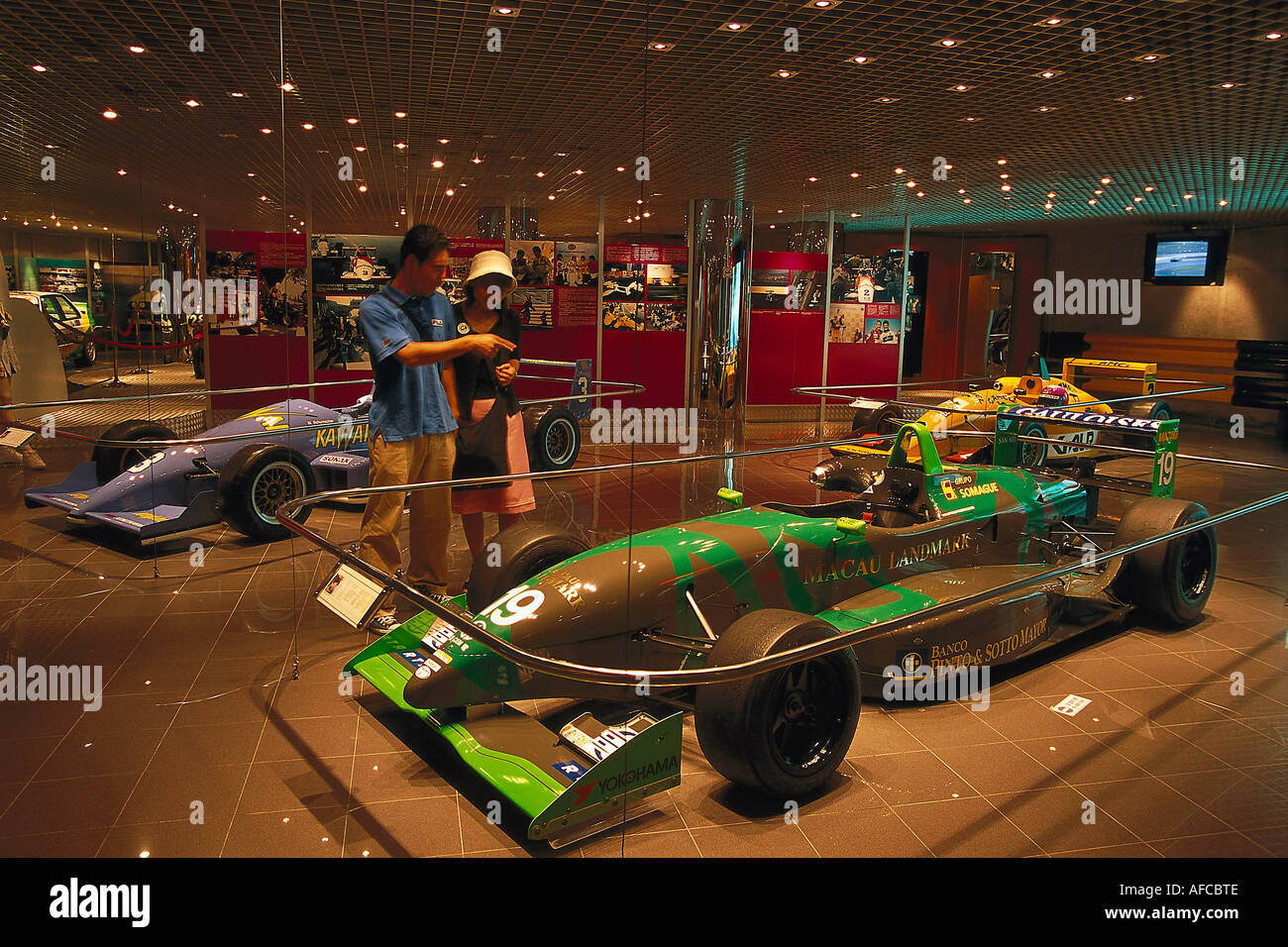 Formula 3 Race Cars, Grand Prix Museum Macao, China Stock Photo - Alamy