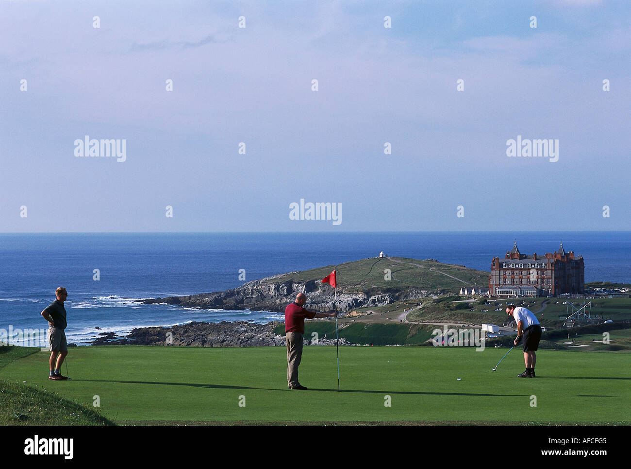 Newquay golf course hi-res stock photography and images - Alamy