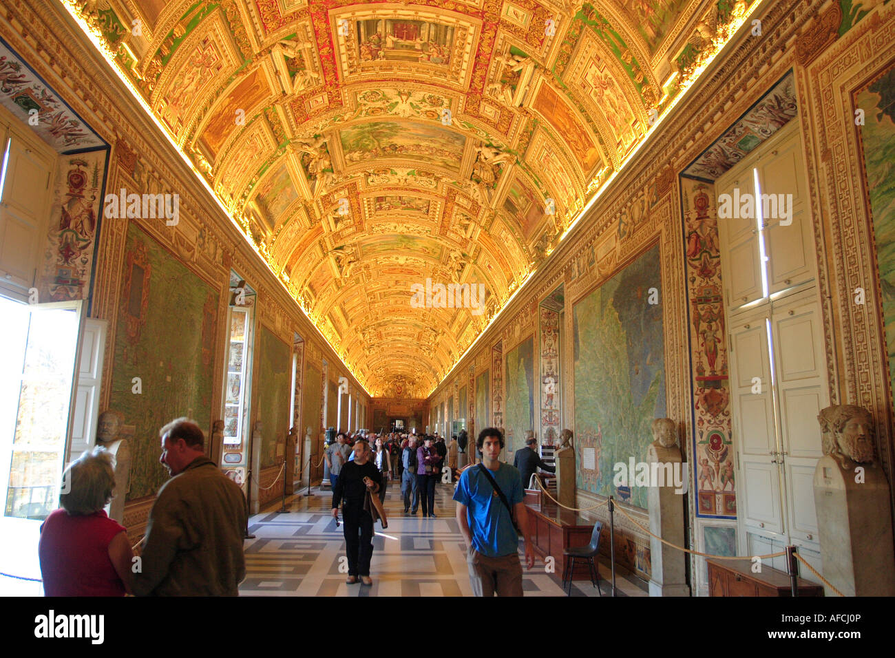 Map room, the vatican hi-res stock photography and images - Alamy