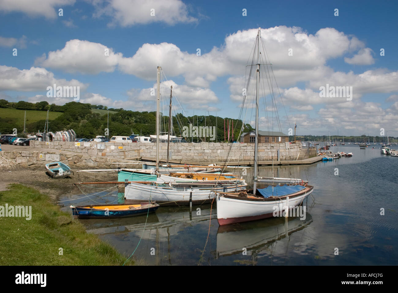 Views of Mylor Yacht Harbour Stock Photo - Alamy