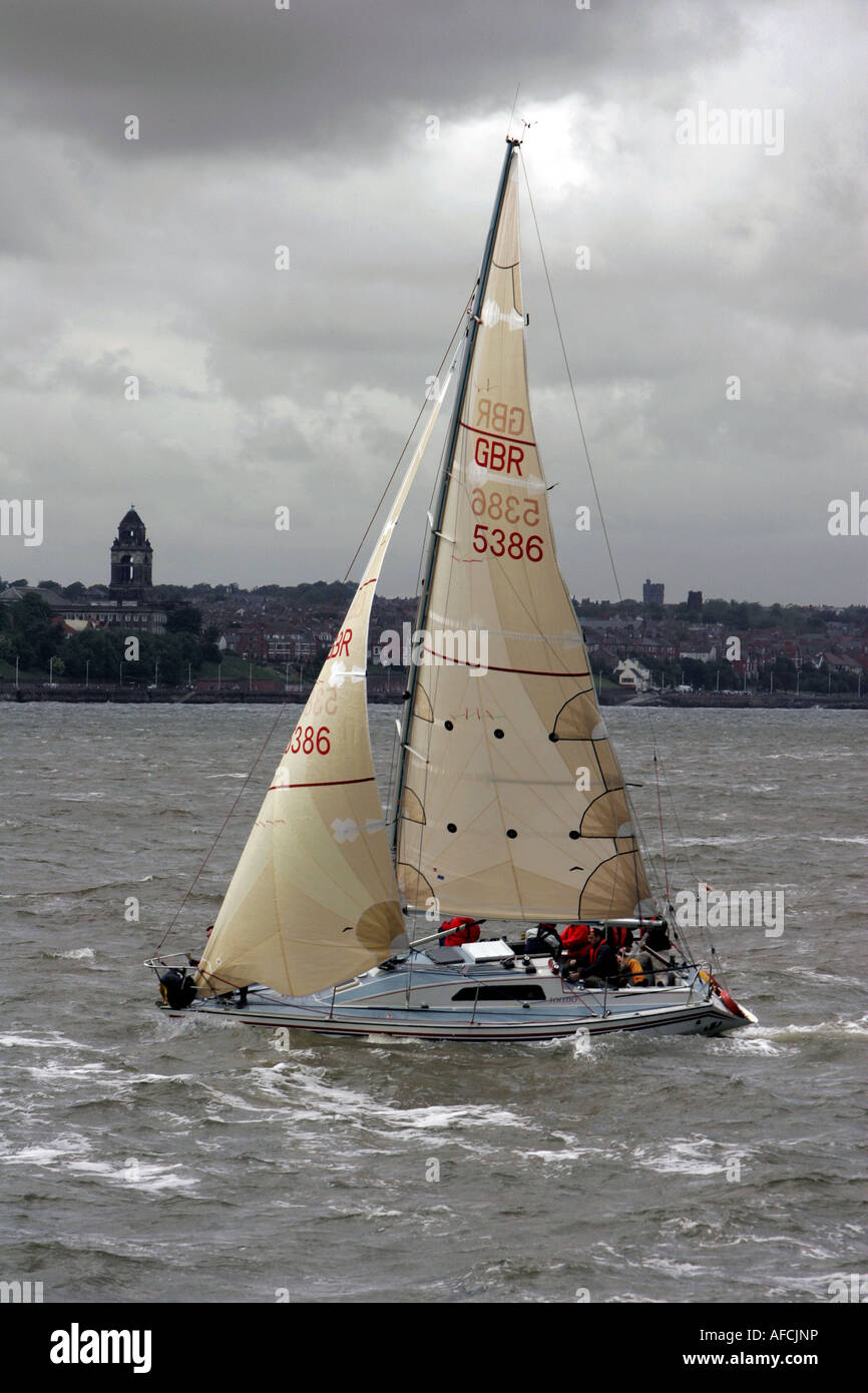Burgee yacht hi-res stock photography and images - Alamy