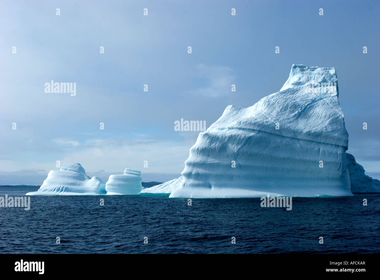 Iceberg, Newfoundland and Labrador, Atlantic Ocean Stock Photo - Alamy
