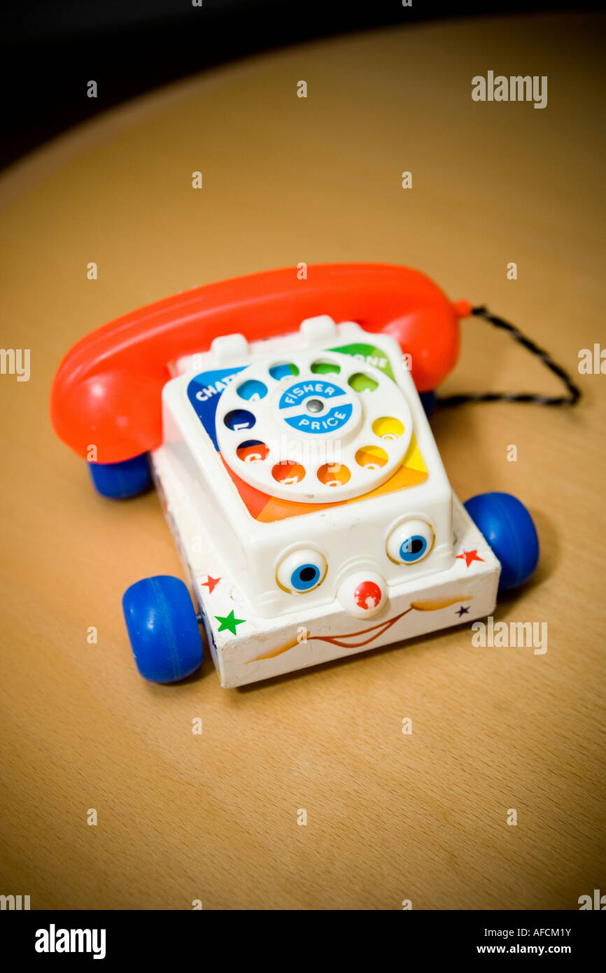 Telephone with eyes Stock Photo - Alamy