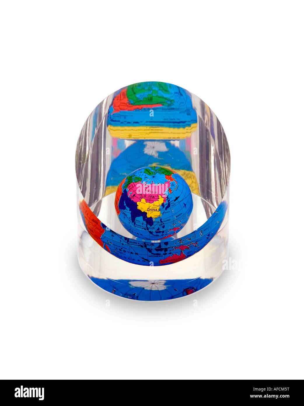 Transparent globe blue color an earth Cut Out Stock Images & Pictures ...