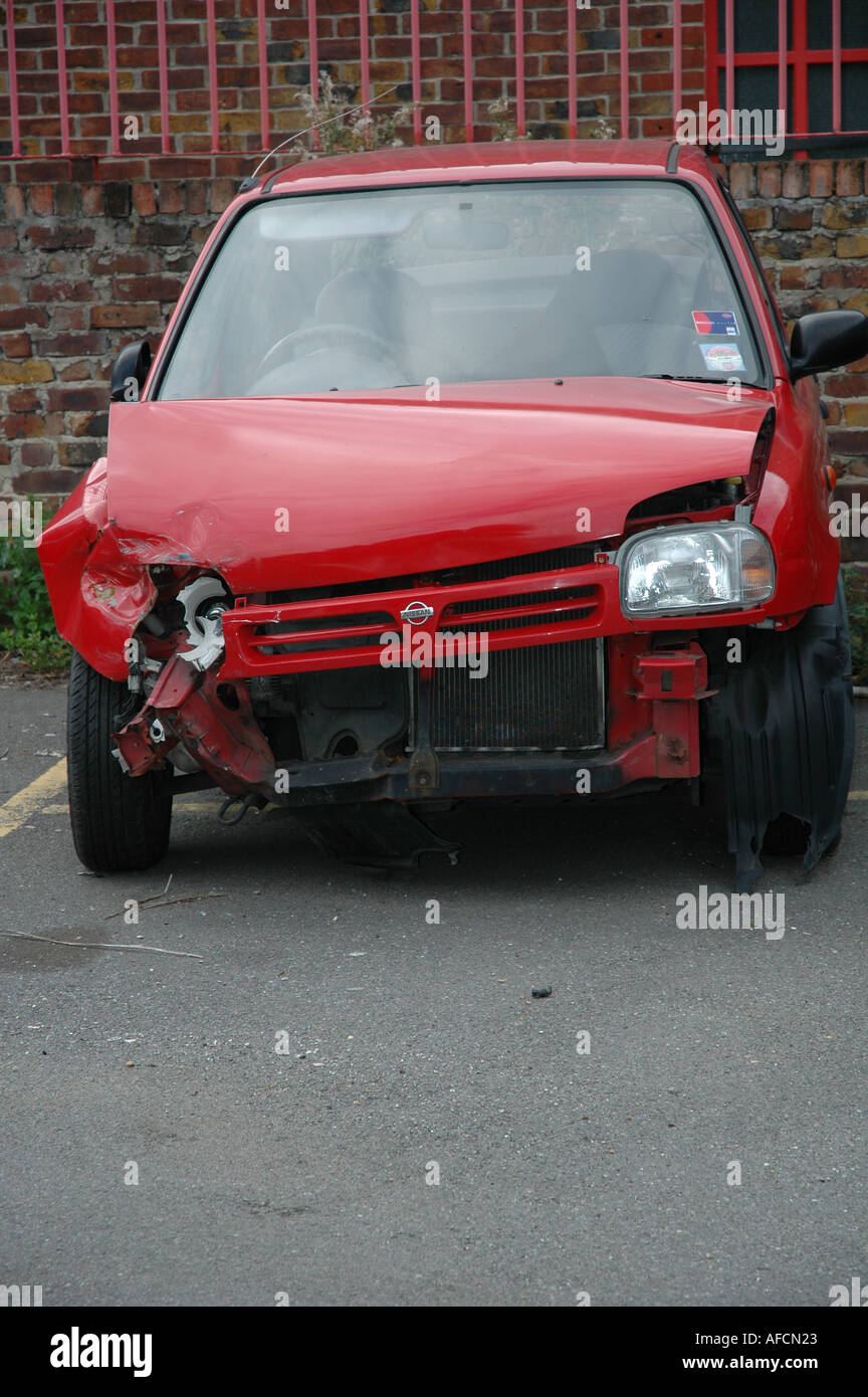 Sad red car hi-res stock photography and images - Alamy