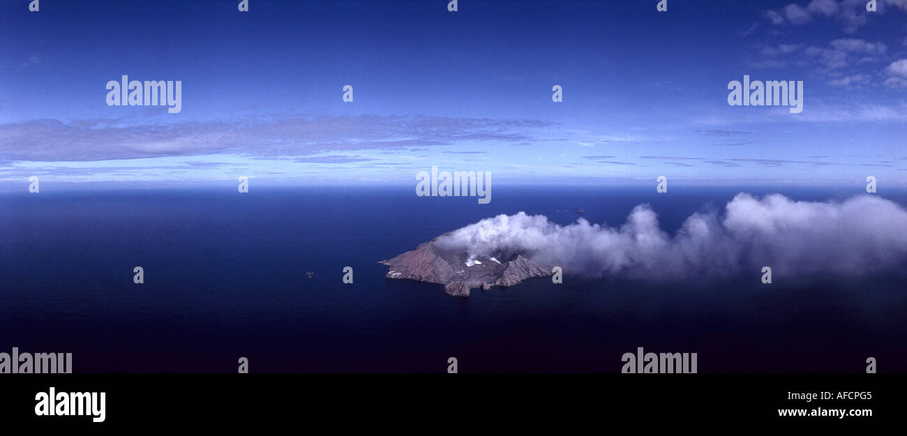 Aerial Photo, White Island New Zealand Stock Photo - Alamy