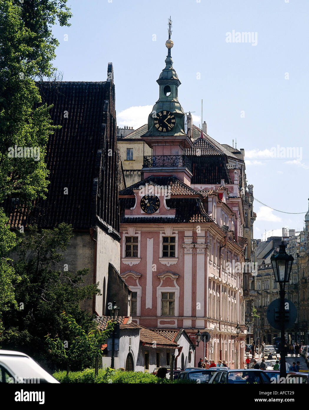 geography / travel, Czech Republic, Prague / Praha, churches, high ...