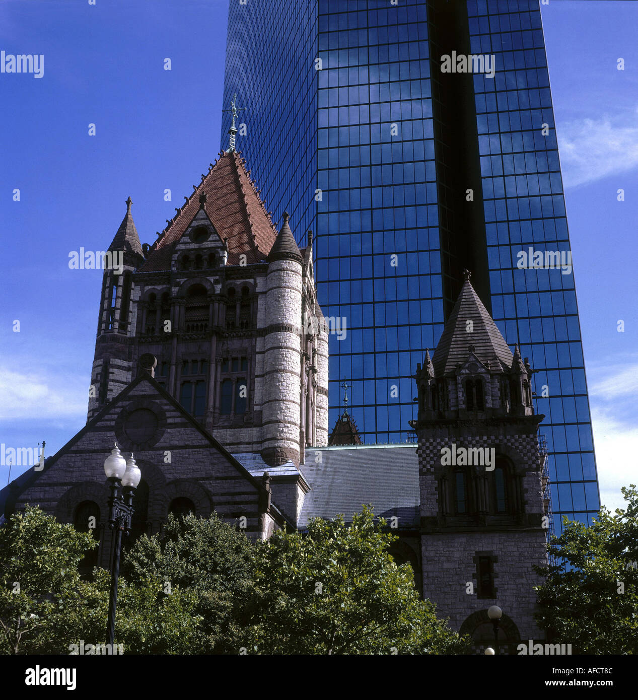 geography / travel, USA, Massachusetts, Boston, churches, Trinity ...