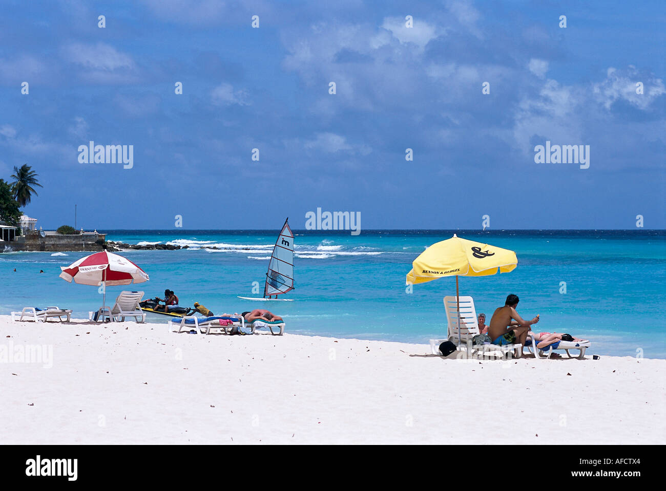 Dover Beach, Dover, Christ Church Barbados Stock Photo - Alamy