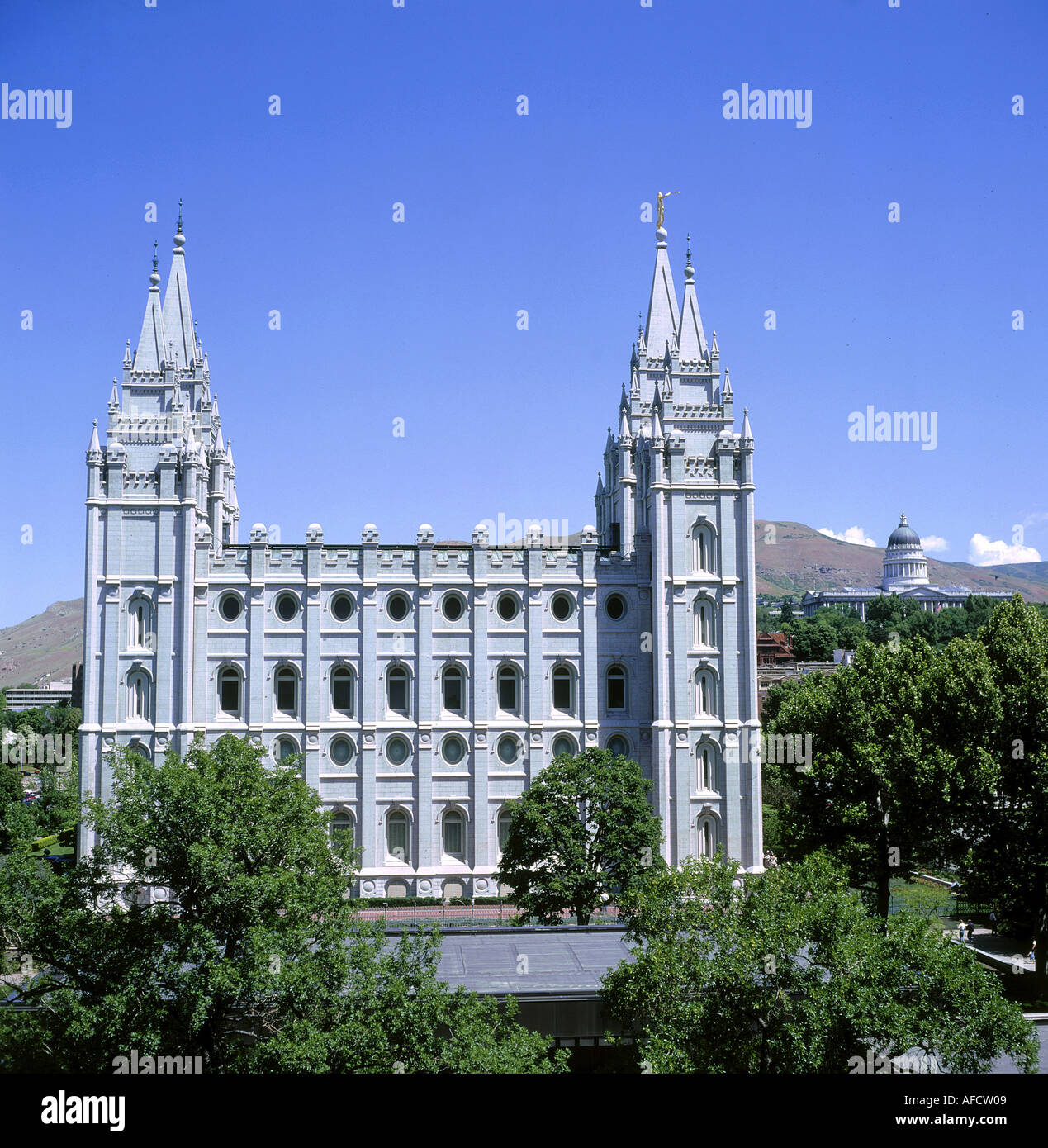 geography / travel, USA, Utah, Salt Lake City, churches, Mormone ...