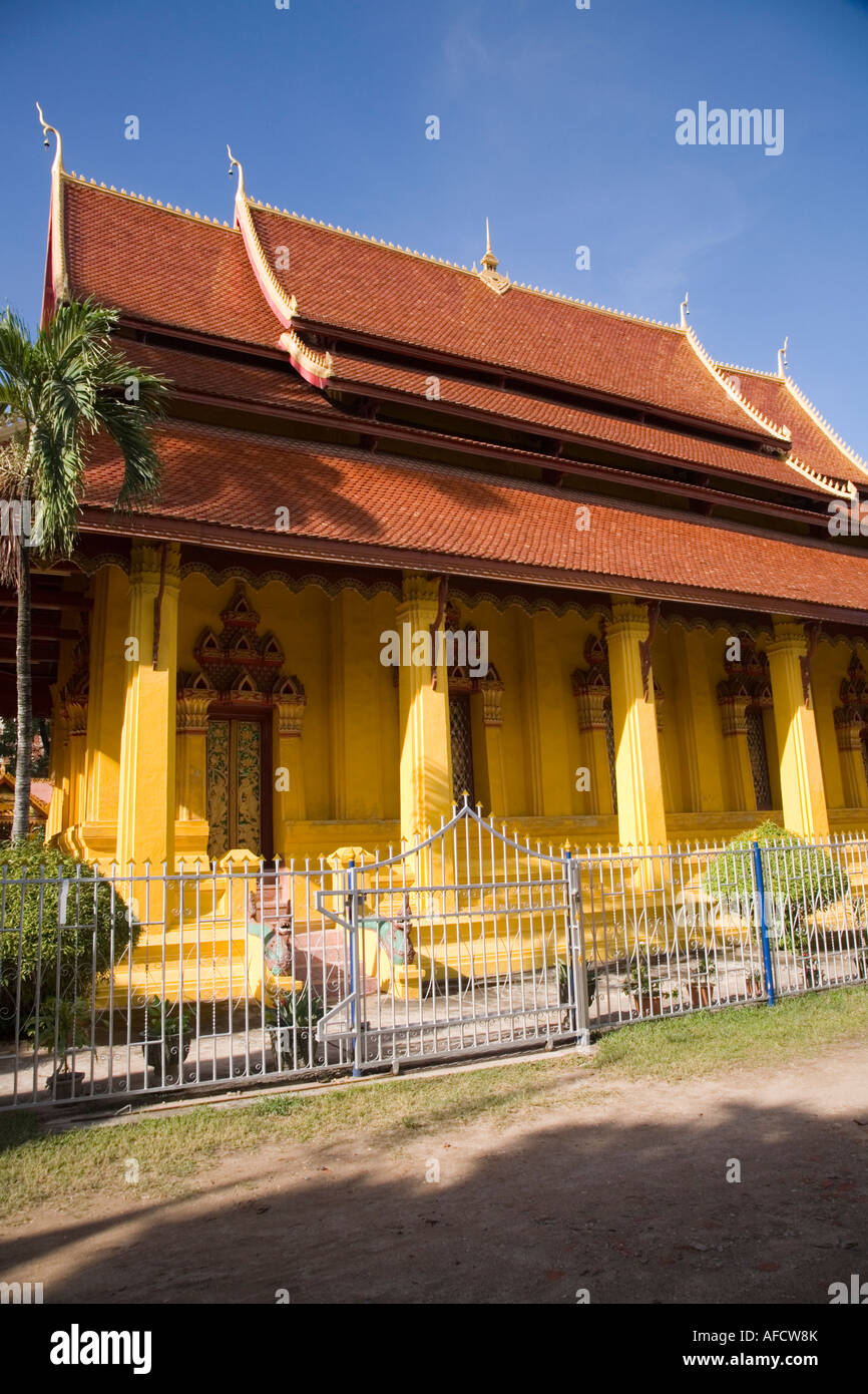 Laos vientiane wat mixay temple hi-res stock photography and images - Alamy