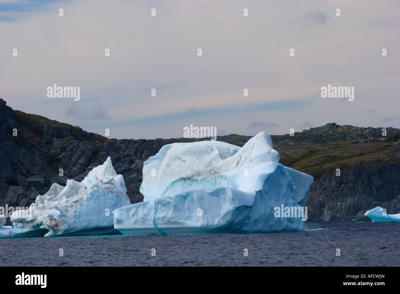 Iceberg, Newfoundland and Labrador, Atlantic Ocean Stock Photo - Alamy