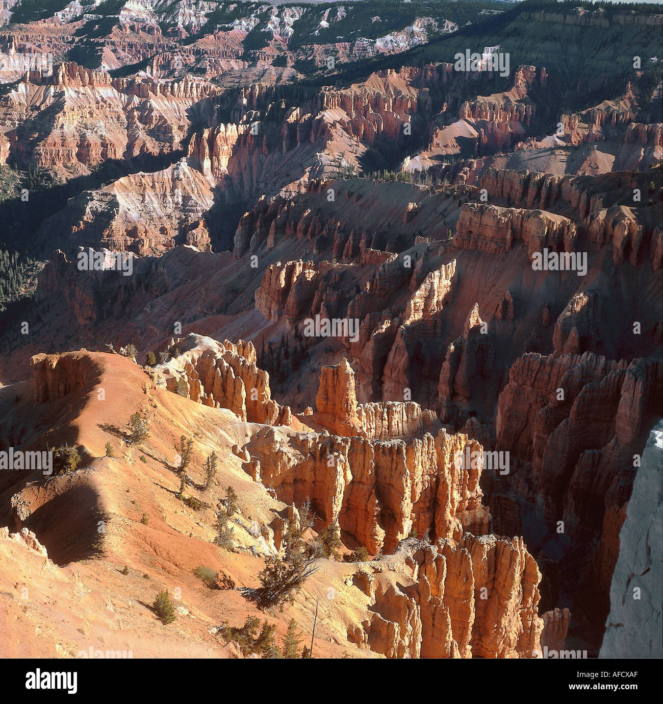 geography / travel, USA, Utah, Cedar Breaks National Park, view from ...