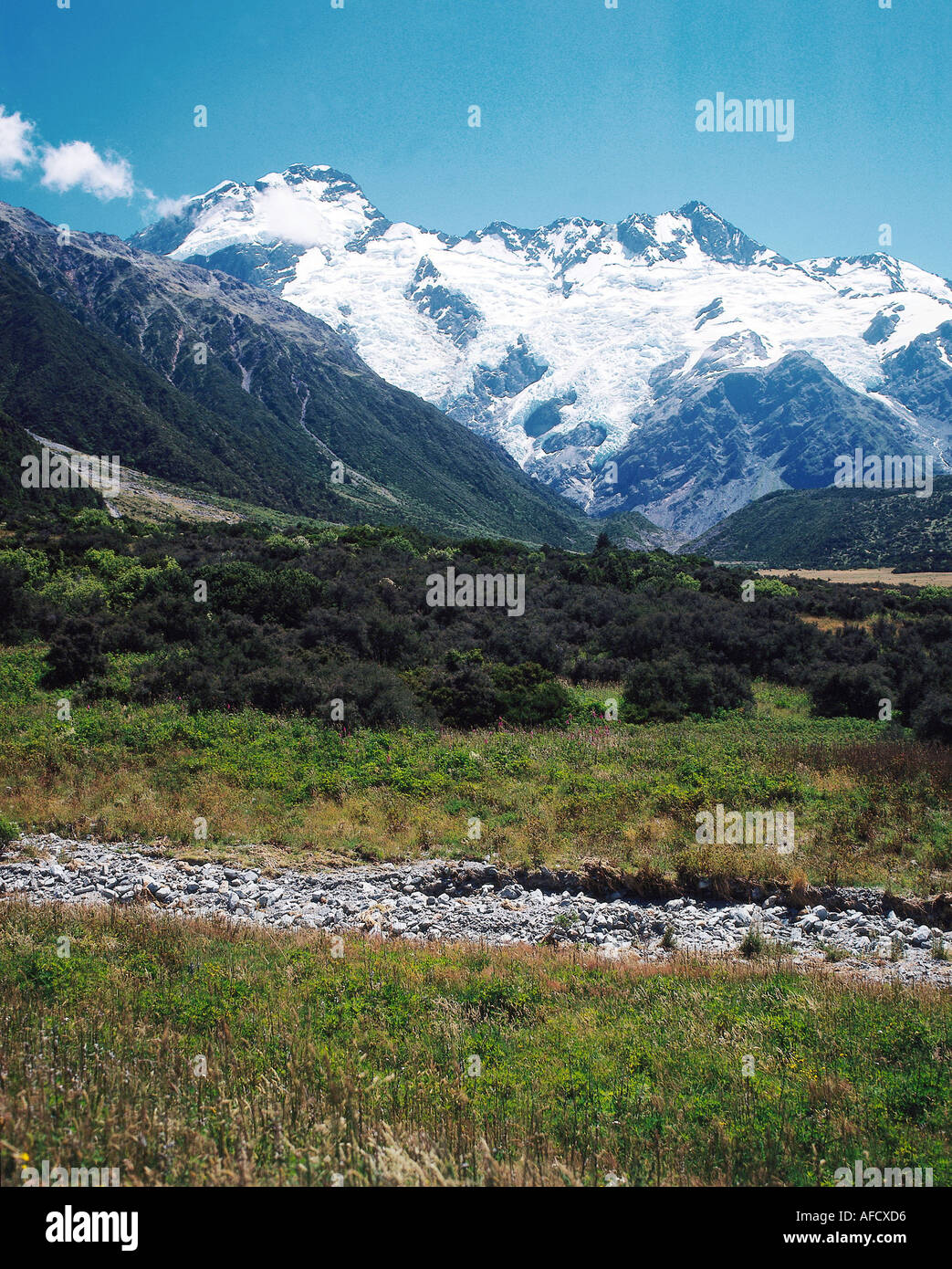 geography / travel, New Zealand, landscapes, Southern Alps, Southern ...