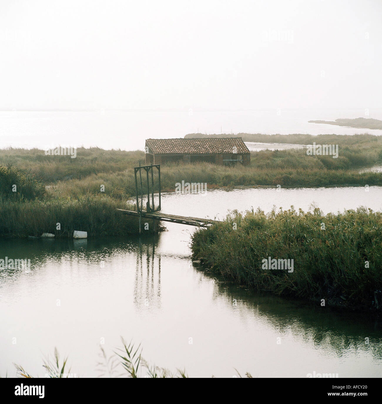 geography / travel, Italy, Venice, Po Delta, Lagoons, Valli, river ...