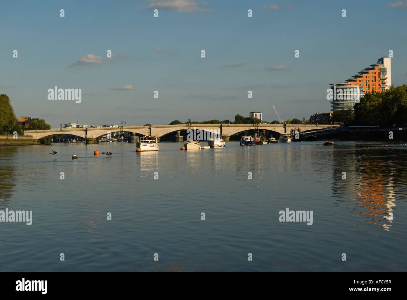 Putney bridge and the river thames hi-res stock photography and images ...