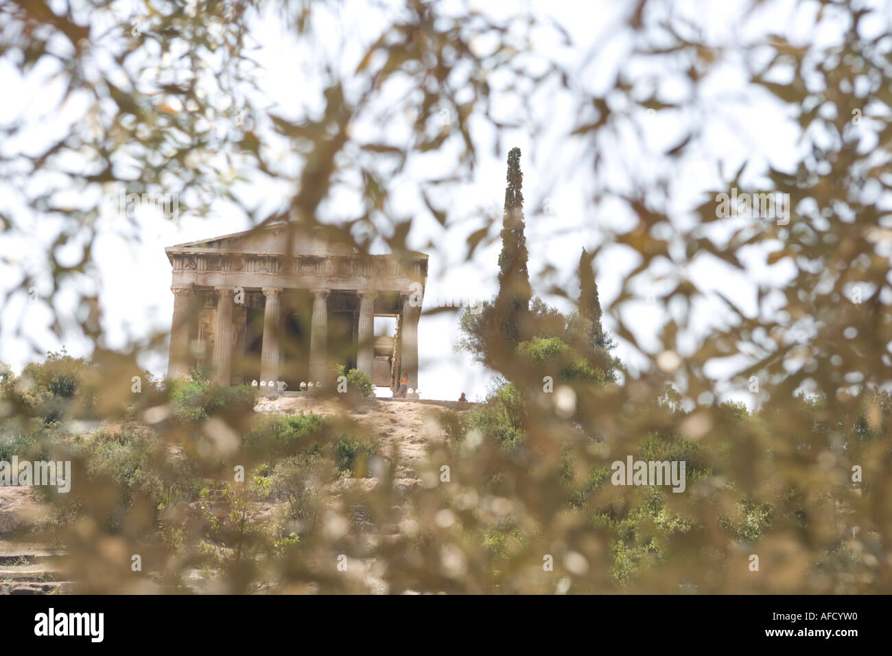 Temple of Hephaestus, Ancient Agora Athens, Greece Stock Photo - Alamy