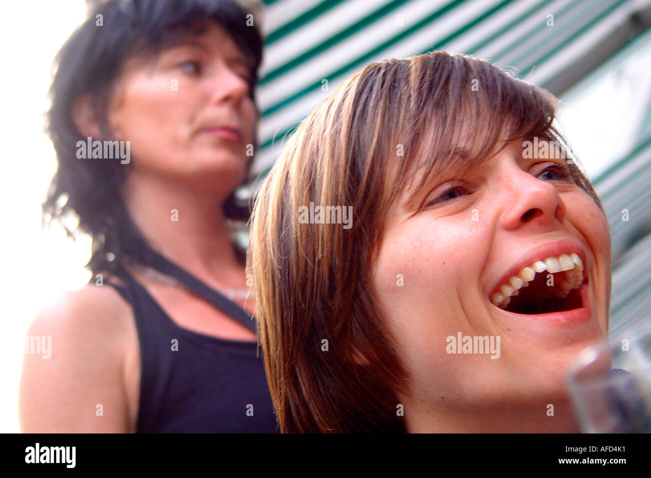 Berlin laughing hi-res stock photography and images - Alamy