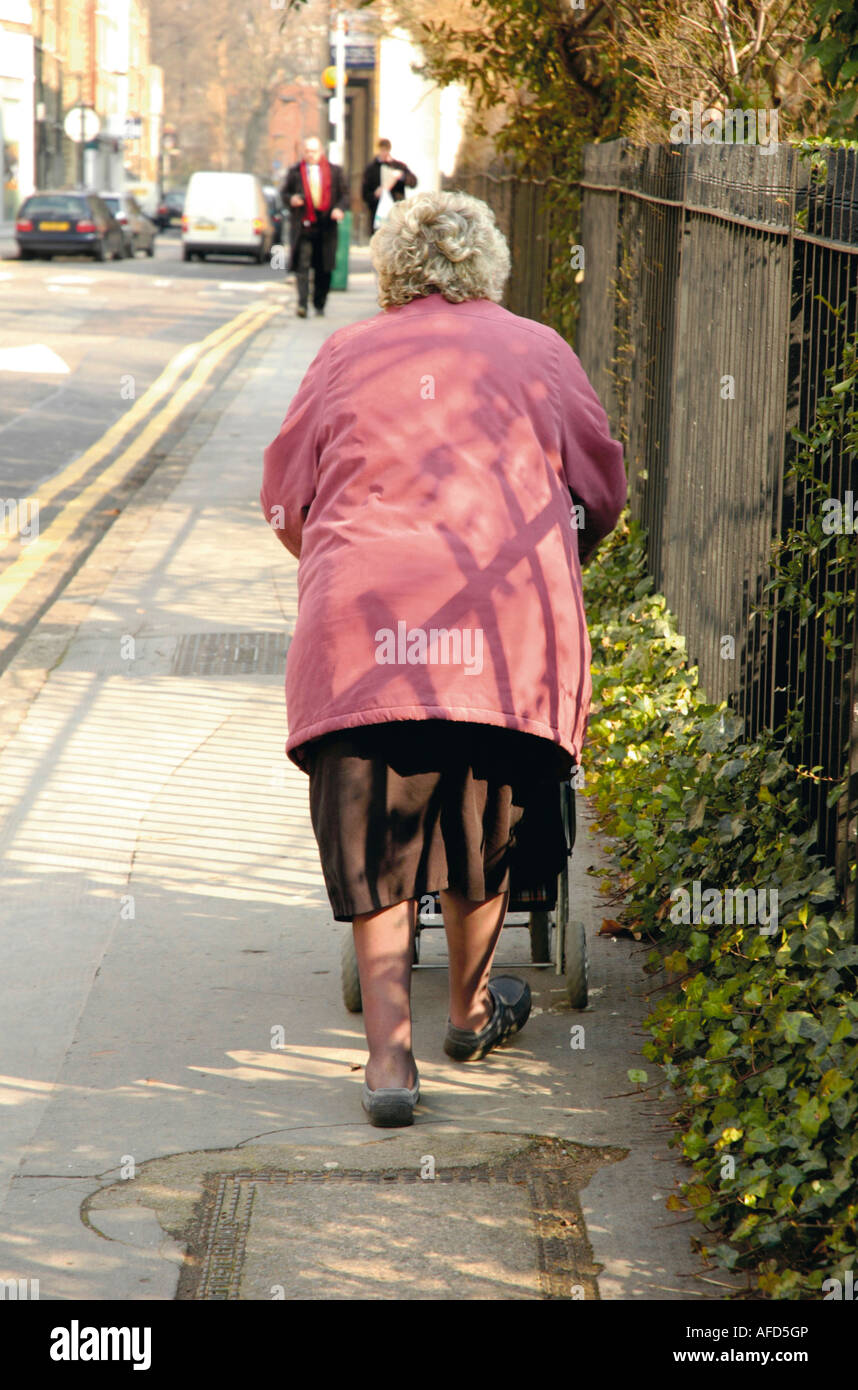Old Lady Walking Away Stock Photos & Old Lady Walking Away Stock Images ...